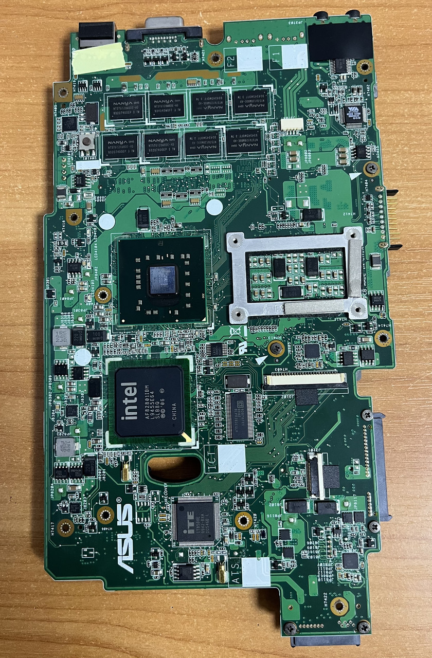 Б/У Материнская плата Asus K70IJ, K50IJ, K40IJ, Intel UMA, GL40, DDR2 ...