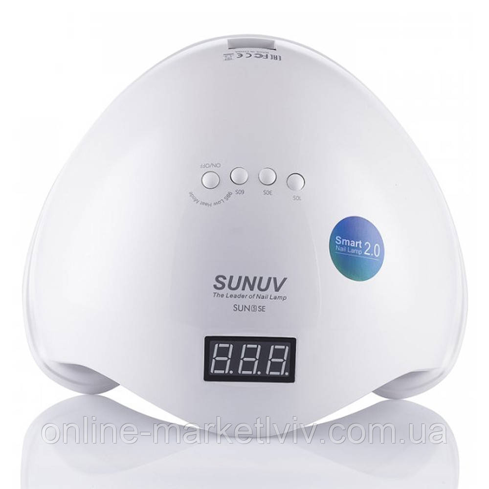 Ультрафіолетова лампа для манікюру SUNUV SUN5 SE 36W / LED Лампа для ...