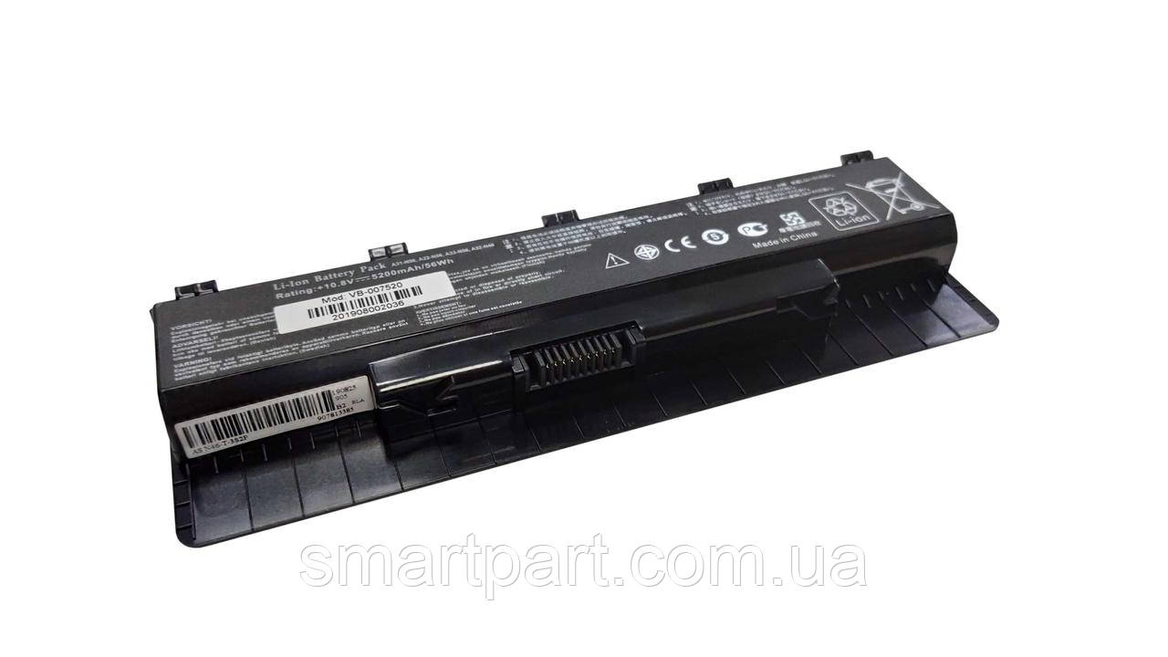 Акумулятор для ноутбука Asus A32-N56 10.8V Black 5200mAh OEM (ID ...