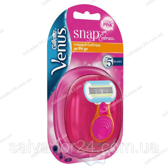 Gillette Venus Snap Embrace жіночий комплект станок для гоління касета ...