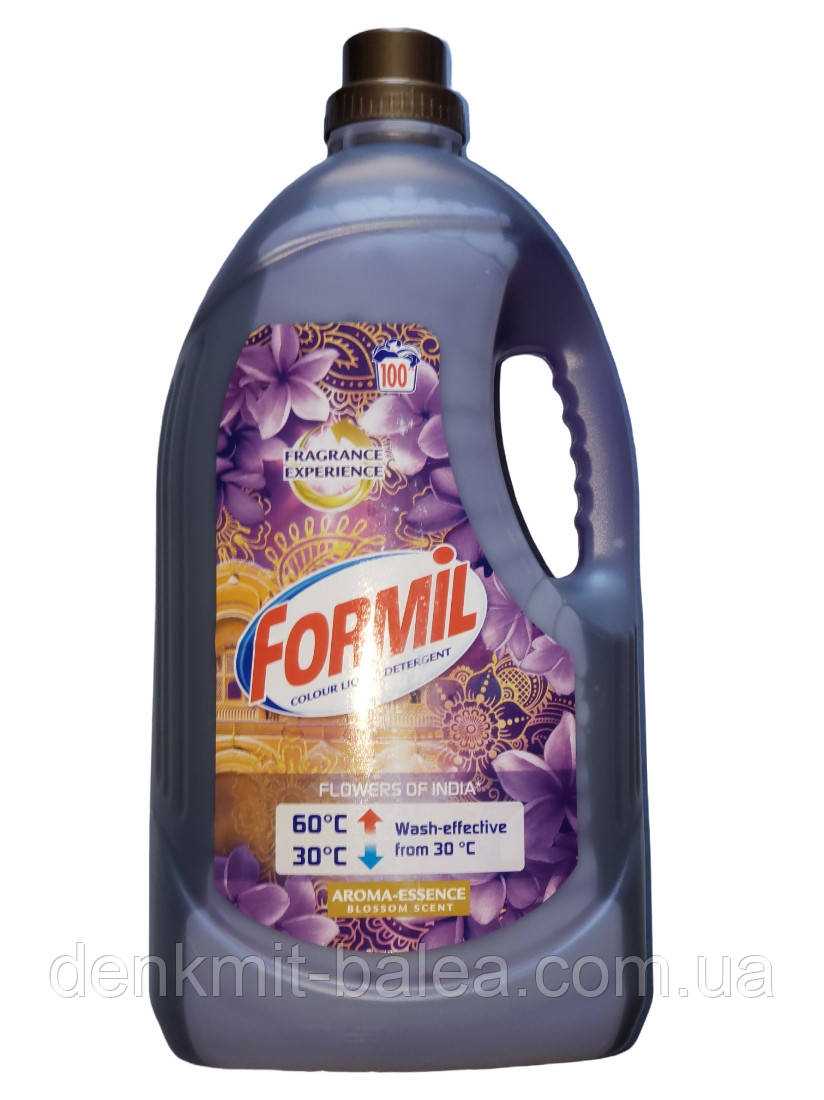 Гель Формил для стирки цветных тканей Formil Relaxing XXL Color 5 л ...