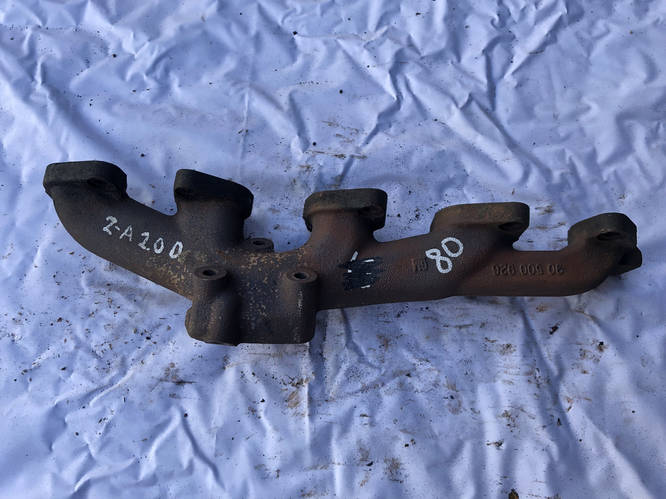 Выпускной коллектор Opel Vectra B Astra G Zafira A 2.0Tdi 90500926 №80 ...