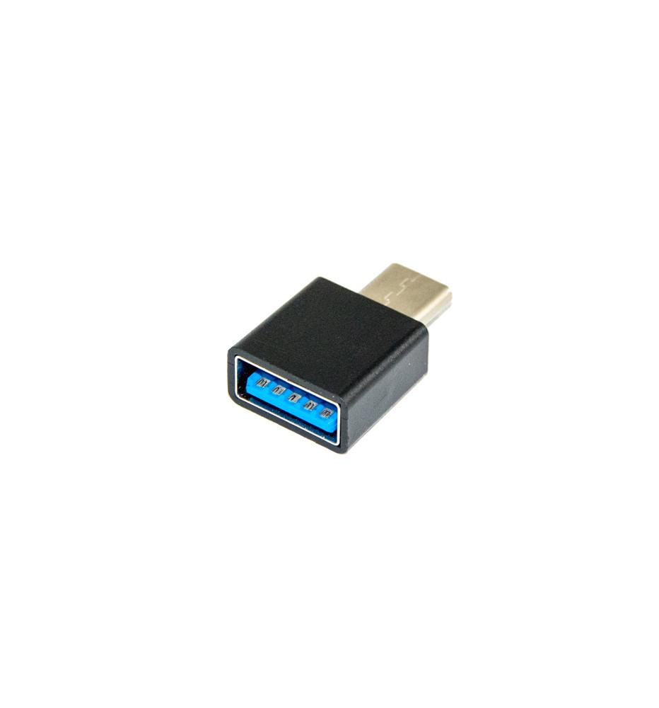 Переходник с usb на type c Черный, адаптер type c usb | перехідник з ...