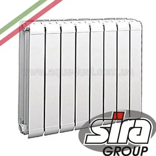 Купить Алюминиевый радиатор Sira Rubino 100/500, цена 365.80 ₴ — Prom ...