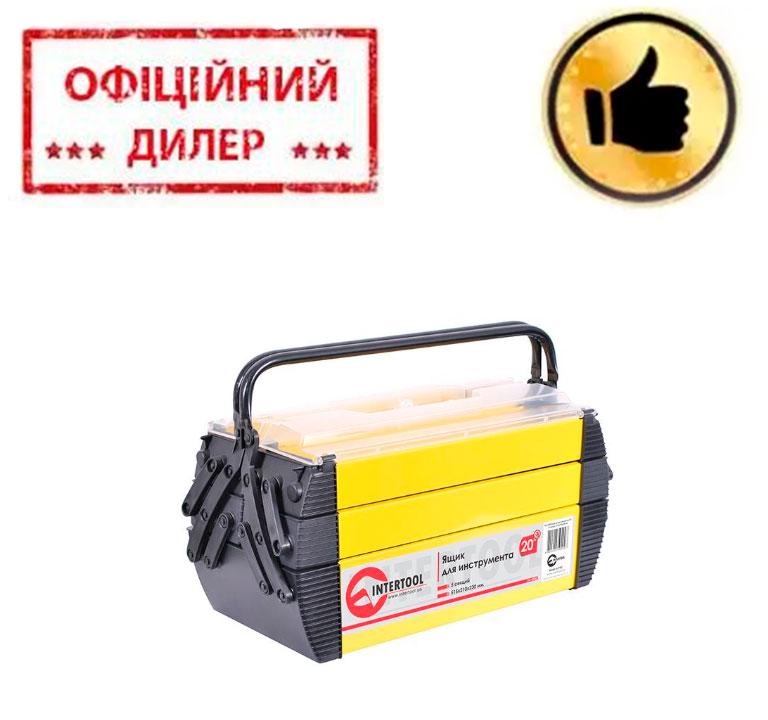 Ящик для інструментів 20", 5 секцій, 515*210*230 мм Intertool YLP BX-5020, ціна: 1799 ₴, купити ...