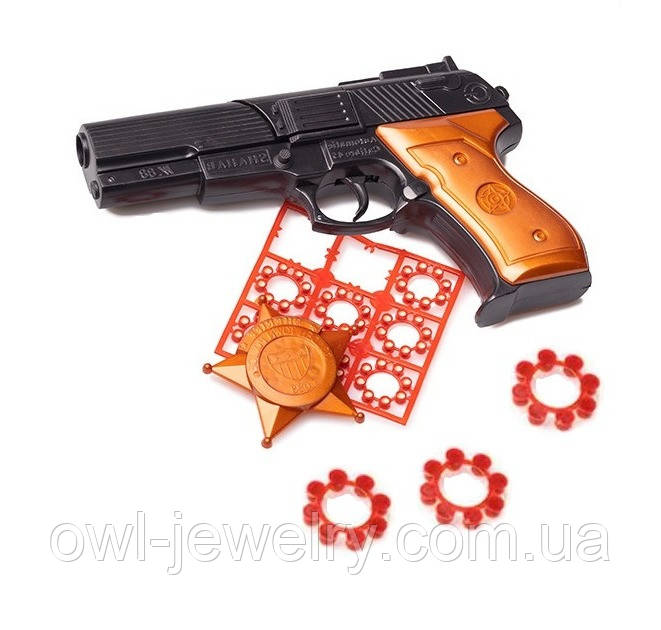 Игрушечный пистолет на пистонах Shahab Оружие игрушечное с пистонами ...