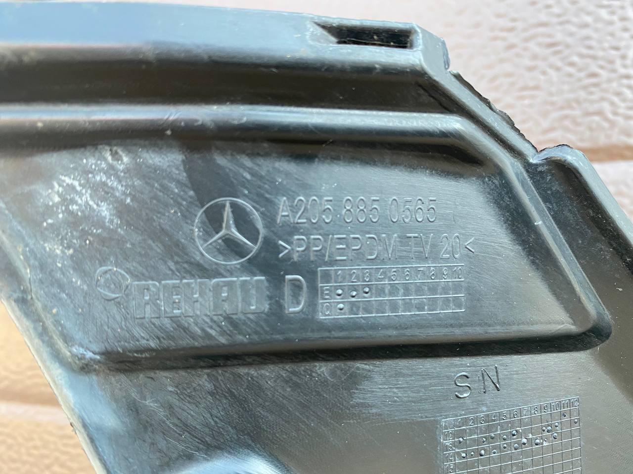 Кронштейн переднего бампера Mercedes W205 A2058850565 (ID#1653959131 ...