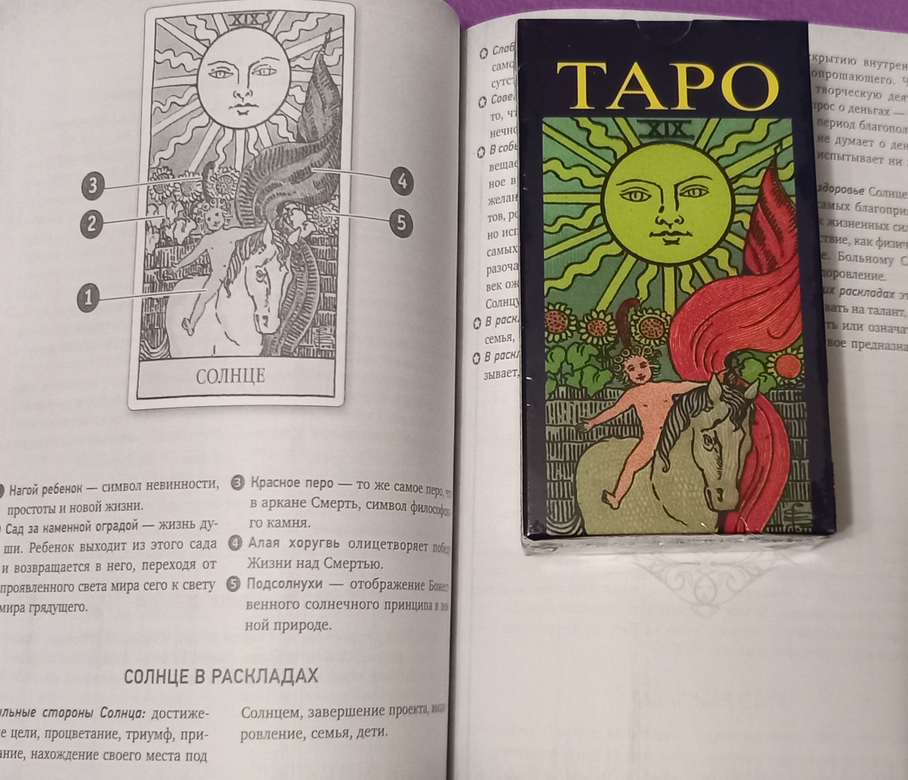 Таро Уэйта Символика карт Набор (книга Таро Уэйта Мартин Вэлс +Таро ...