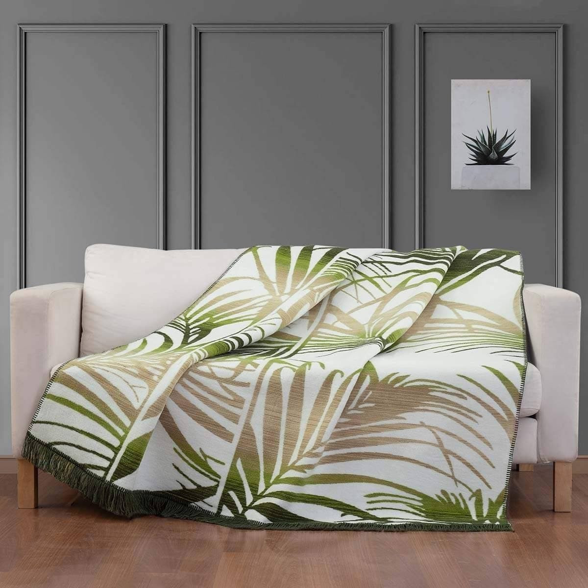 Плед Arya Бавовна Blanket Suara 200x220см Зеленый — Купити Недорого на ...