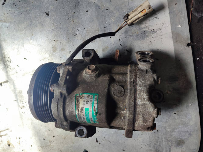 КОМПРЕССОР кондиціонера Opel Meriva Astra CORSA 1.7 cdti SD6VBBF, цена ...