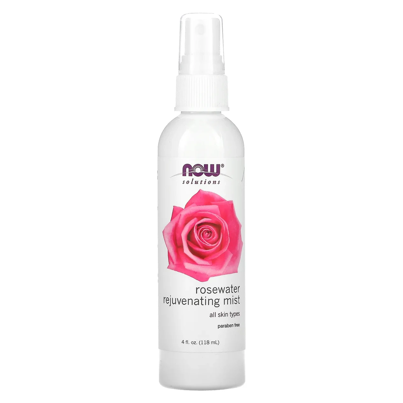 Купити NOW Foods, Solutions, Rosewater Rejuvenating Spray, 4 fl oz (118 ...
