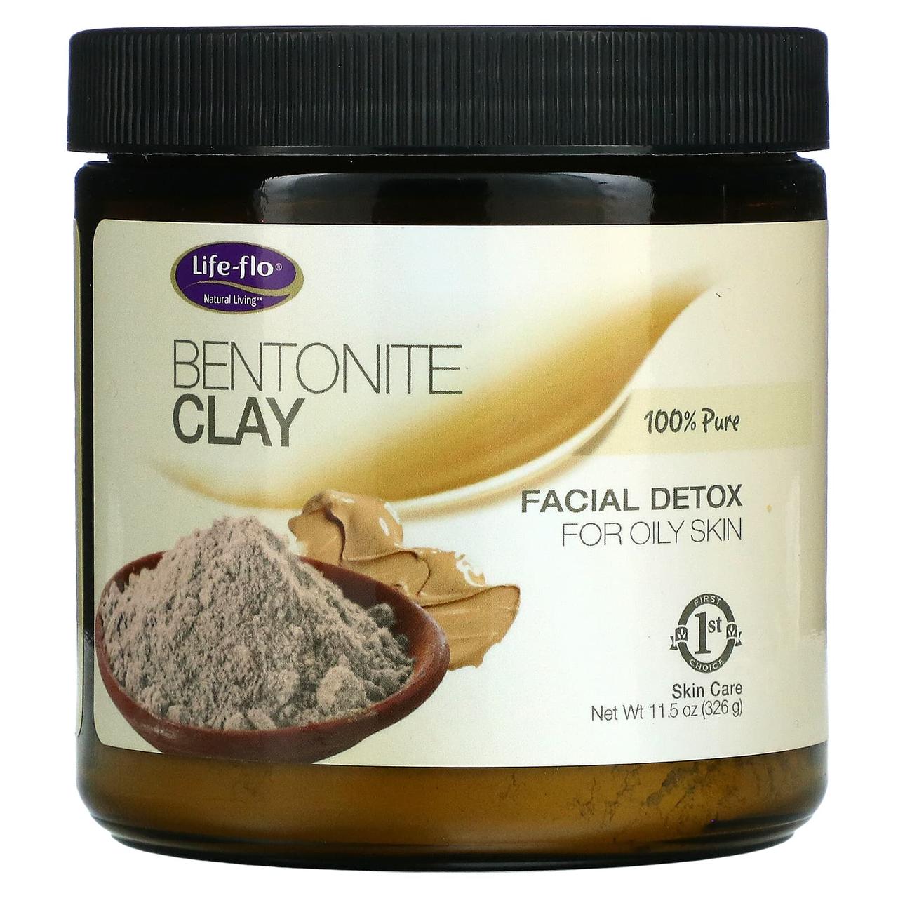 Life-flo, Bentonite Clay, Facial Detox, 11.5 oz (326 g) (ID#1654976266 ...