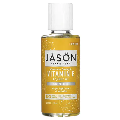 Jason Natural, Pure Natural Skin Oil, Maximum Strength Vitamin E ...