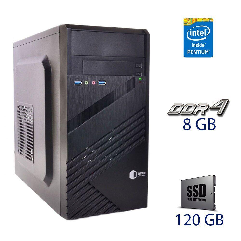 Новый Компьютер QUBE QB05M U3 Tower / Intel Pentium Gold G6400 (2 (4 ...