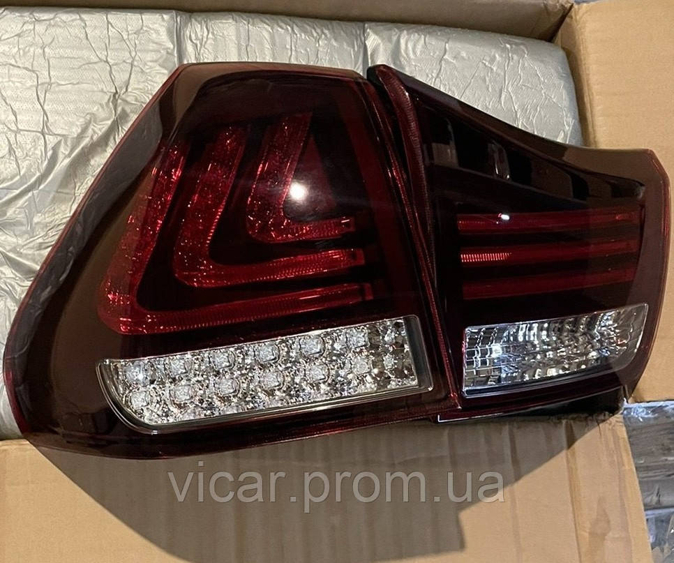 Задние Фонари, LED - Оптика (Smoke): Lexus RX 330-350 (2003-2009 ...