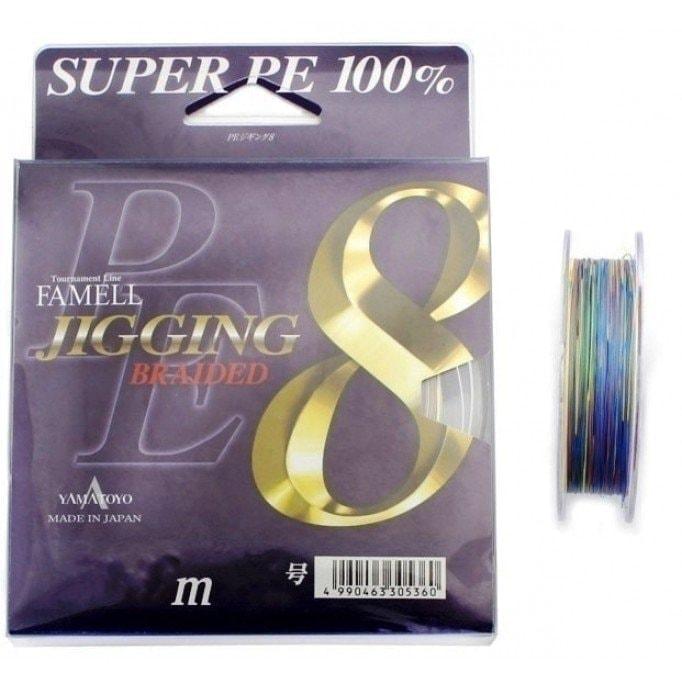 Шнур Yamatoyo PE JIGGING 8 No. 0.6(12lb) 200m (5 цветов),26933, цена: 1128 ₴, купить на Prom.ua
