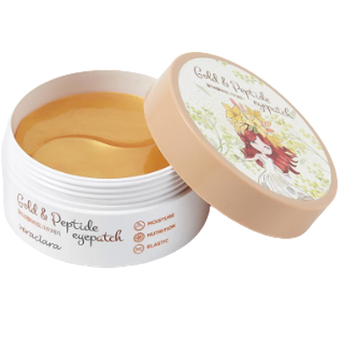 Корейские Патчи Под Глаза с Золотом, Пептидами и Ниацинамидом Veraclara ...