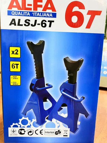 Купить Комплект подставок под машину AL-FA 6т ALSJ-6T Грузоподъемность ...