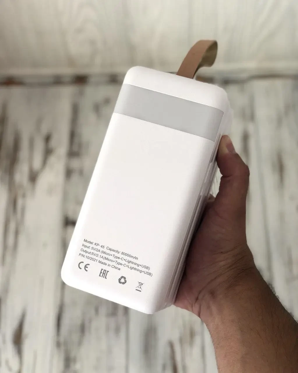 Купить Power Bank Kensa KP-45 80000 mAh / Повер банк с быстрой зарядкой ...