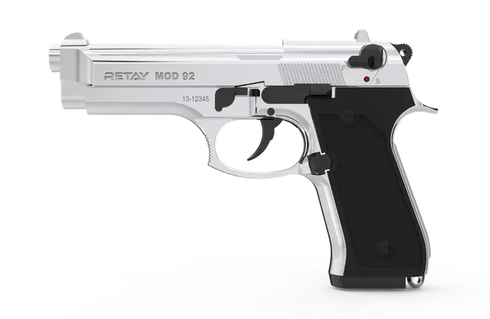 Купить Стартовый пистолет Retay Mod.92 nickel, цена 3733 ₴ — Prom.ua ...