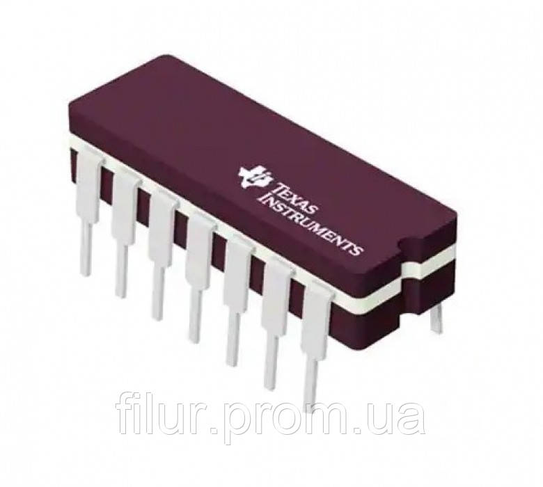 Купить Микросхема SN74LS14N ИМС Лог. PDIP14 HEX SCHMITT-TRIGGER ...