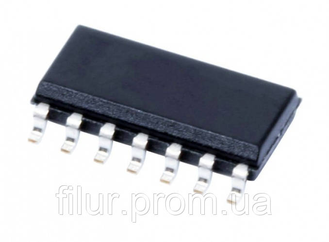Микросхема SN74LS38D ИМС Лог. SOIC14 QUADRUPLE 2-INPUT POSITIVE-NAND BUFFERS WITH OPEN-COLLECTOR ...