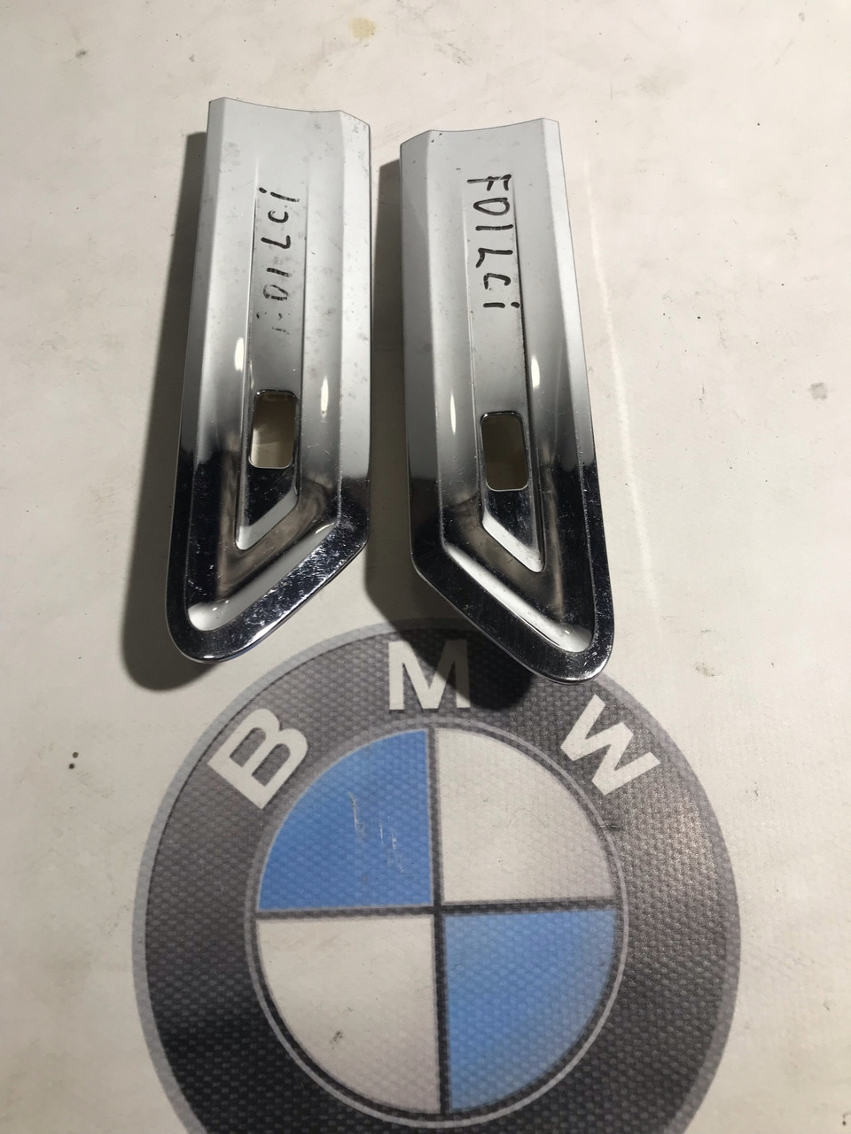 Купить Накладка молдинг хром крыла левый правый бмв bmw 7 ф F01/02/03 ...