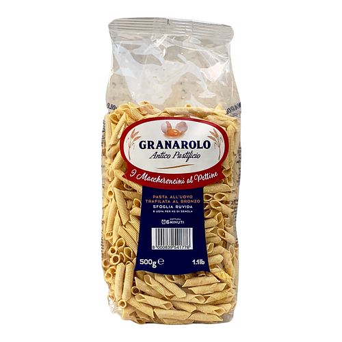 Макароны GRANAROLO яичные Maccheroncini al Pettine Pasta al Uovo перо ...