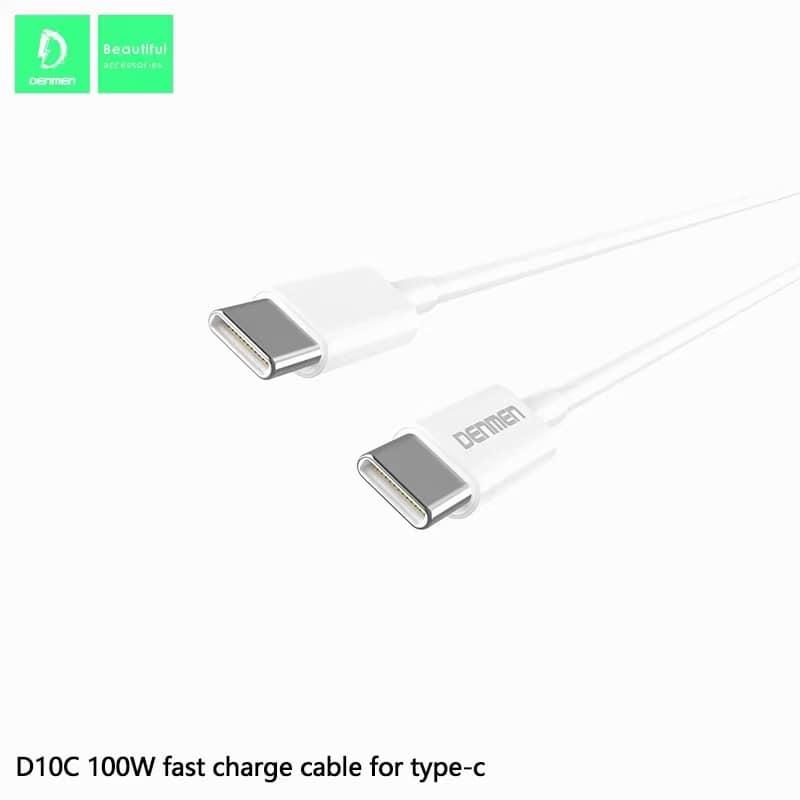 Кабель Type C для Type C Denmen D10c 100w Швидка зарядка Id 1655773081