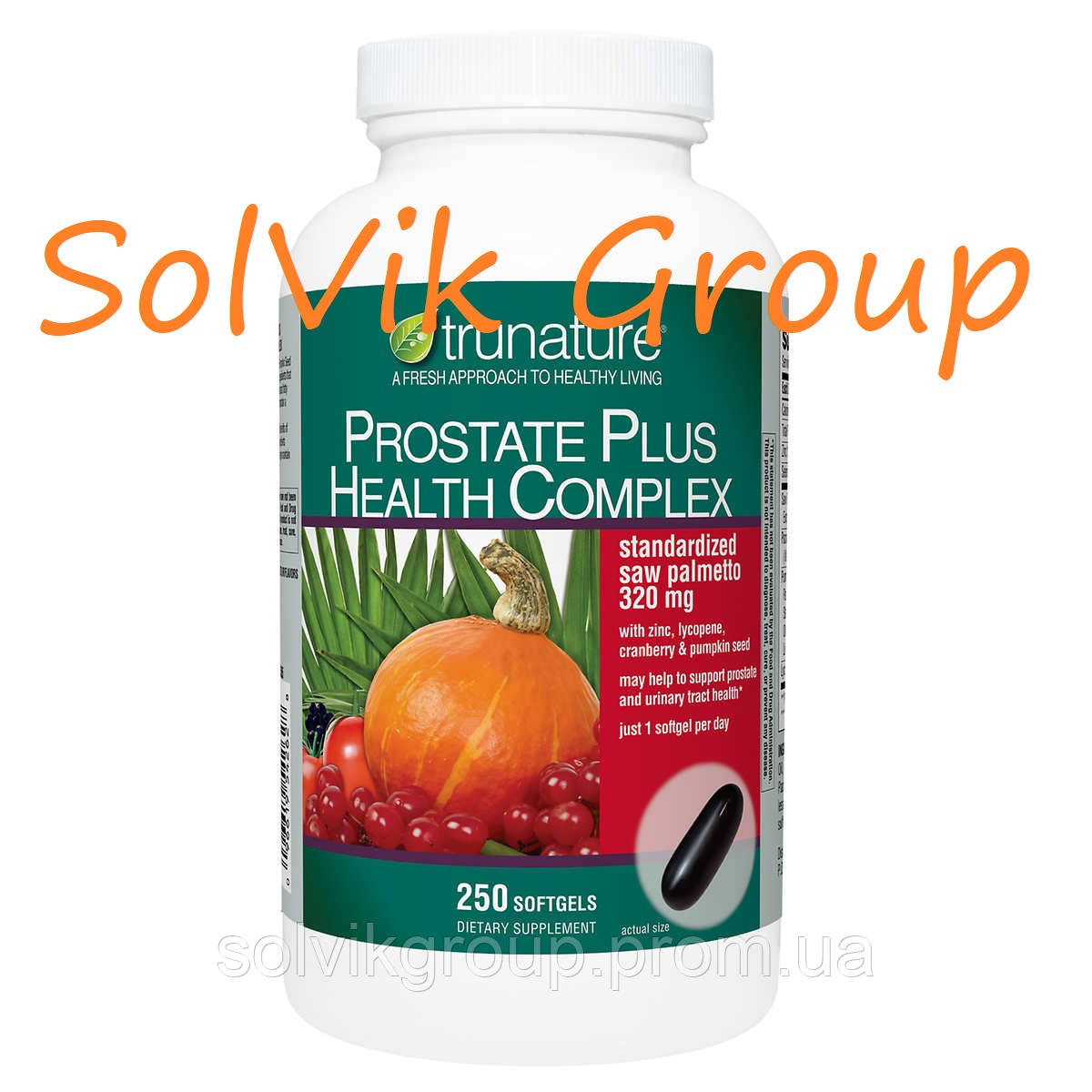 Купить Trunature Prostate Plus Health Complex, 250 гелевих капсул, цена ...
