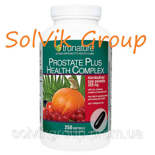 Купить Trunature Prostate Plus Health Complex, 250 гелевих капсул, цена ...