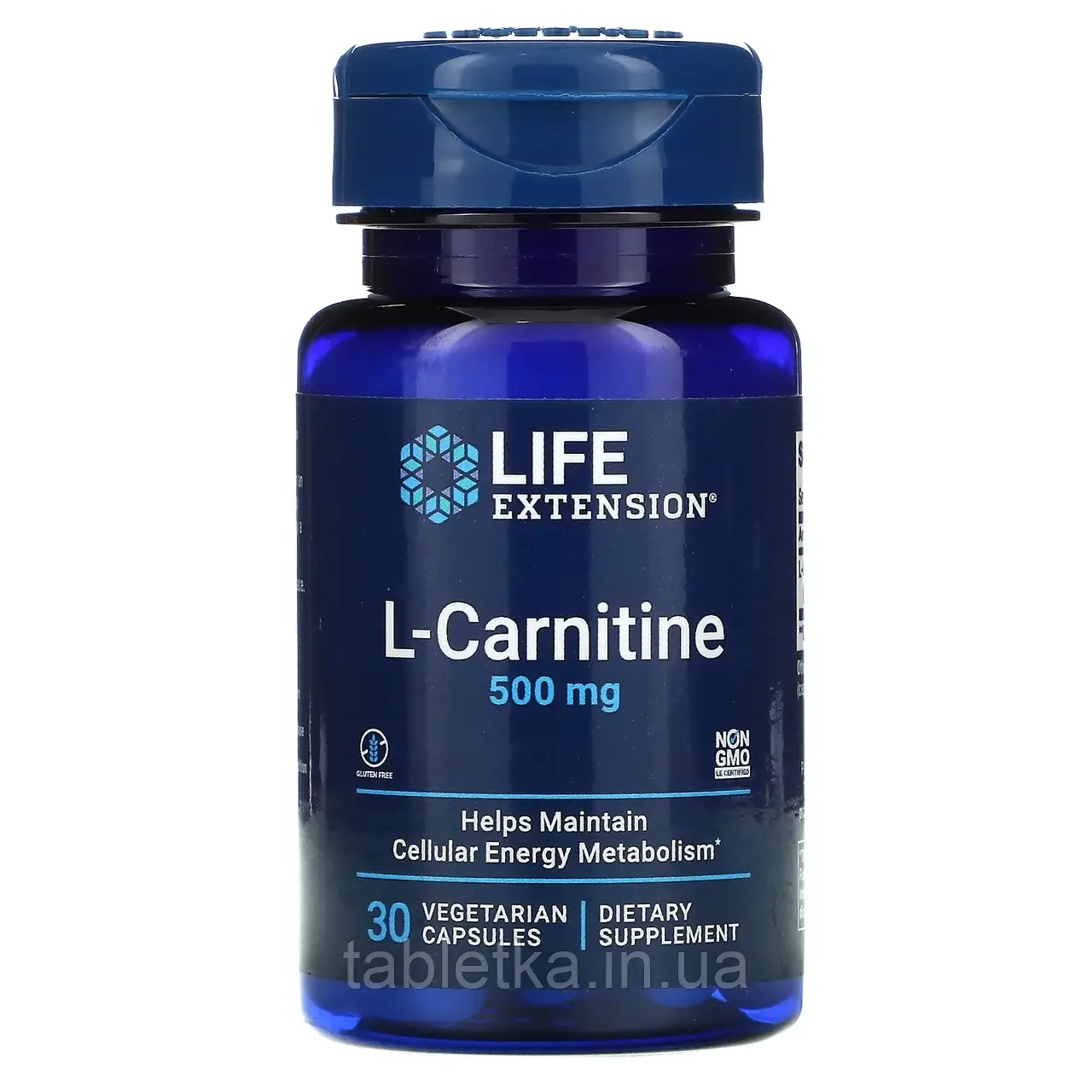 Life Extension, L-карнитин, 500 Мг, 30 Вегетарианских Капсул Киев — в ...