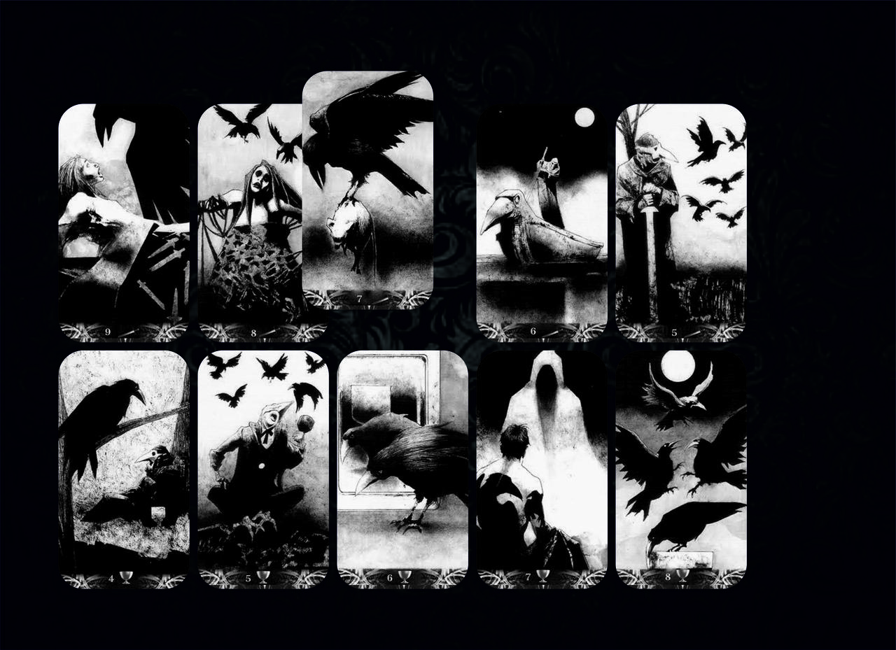 Murder Of Crows Tarot (Таро Ворон Смерти) — Купить Недорого на Bigl.ua ...