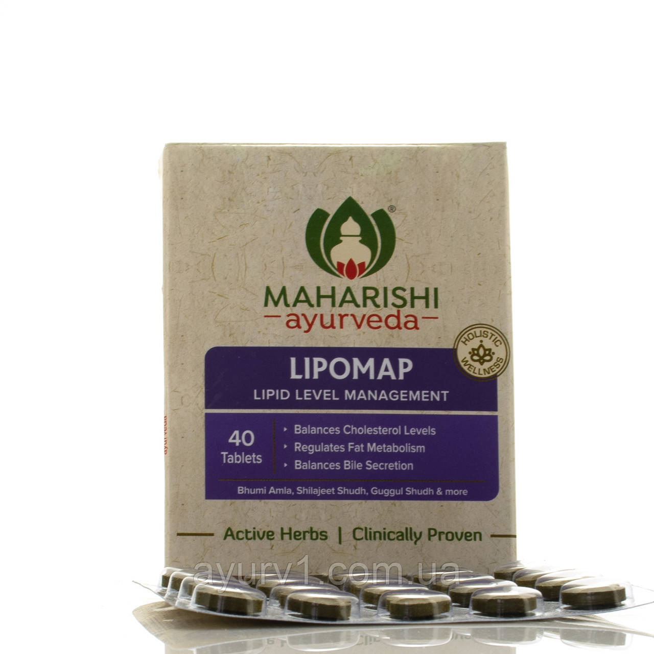 Купить Липомап Махариши Аюрведа / LipomapMaharishi Ayurveda / 40 таб ...