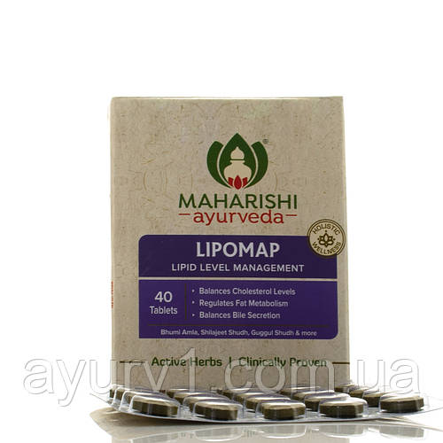 Липомап Махариши Аюрведа / LipomapMaharishi Ayurveda / 40 таб для ...