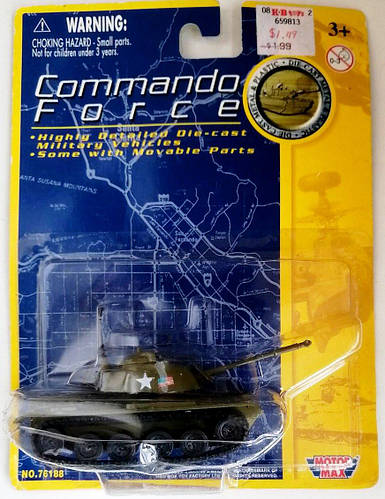 УЦІНКА! Танк Motor Max - M48 Patton - USA - Commando Force. Motormax ...