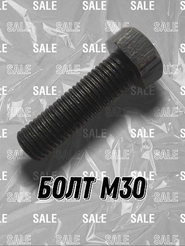 Купить Болт М30 ГОСТ 7798, цена 100 ₴ — Prom.ua (ID#1656513809)