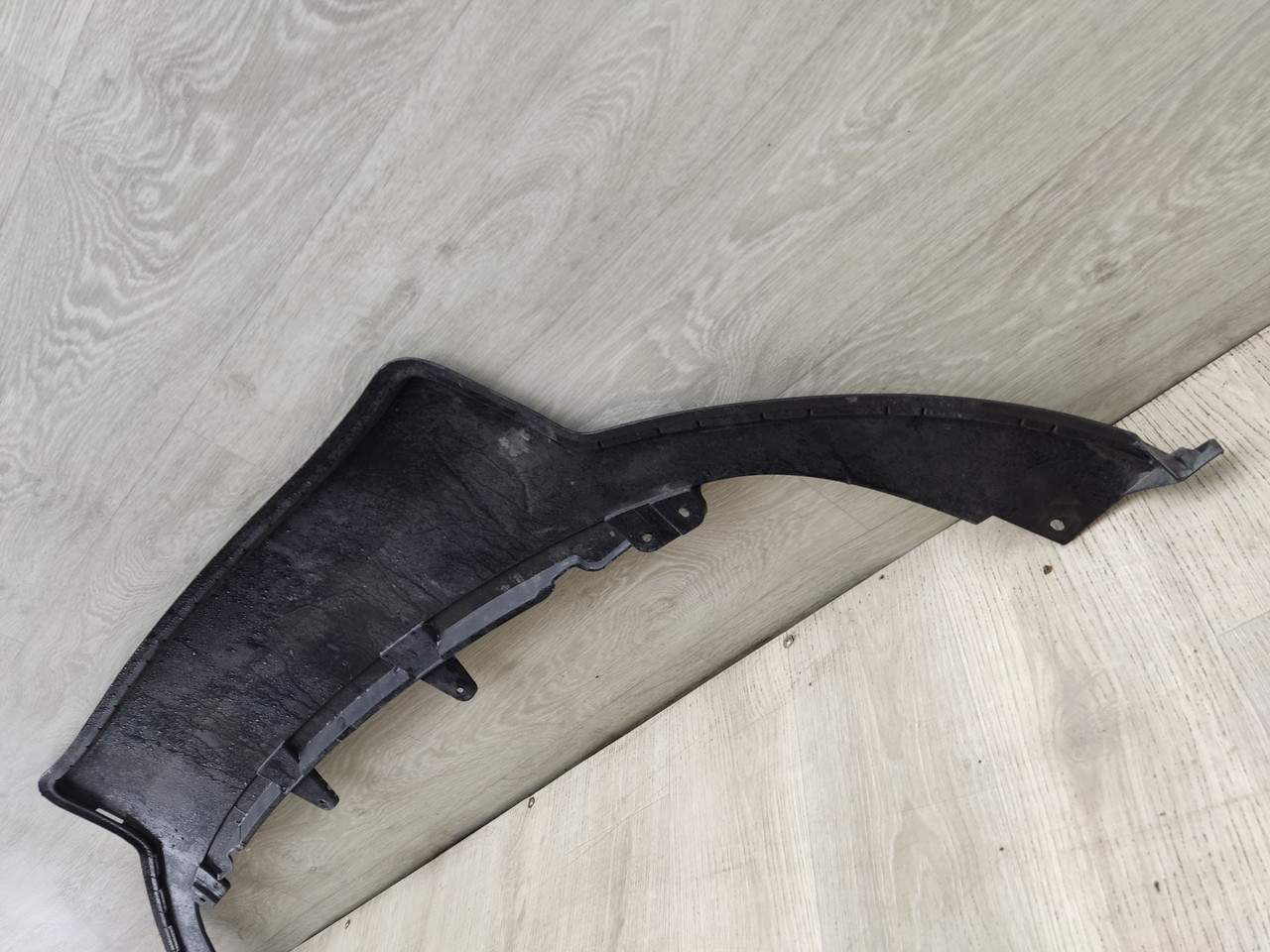 Спойлер губа накладка переднього бампера VW Jetta A6 5C6 (2010-2014 ...