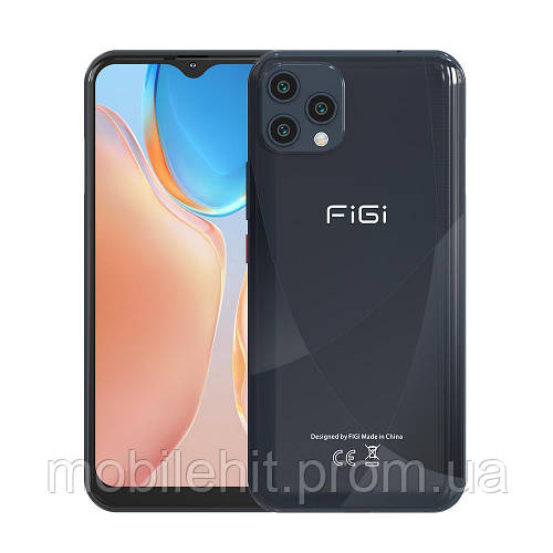 Смартфон FiGi Note 1s Black 4/128Gb 6.6 4500mAh Helio P60 Android 11 ...
