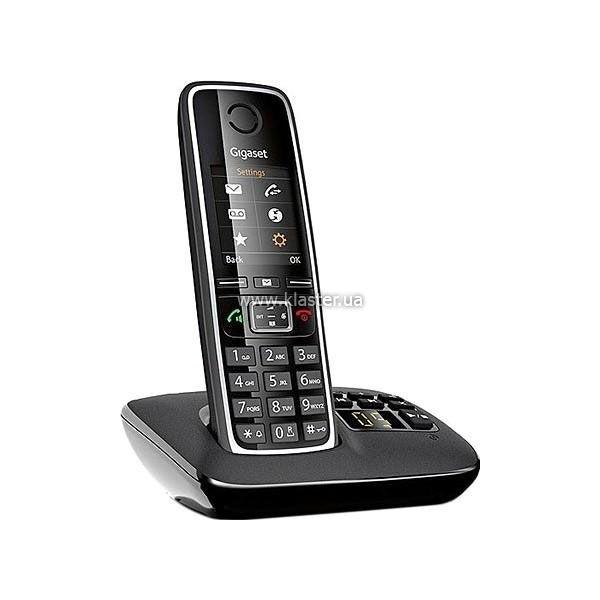 Радиотелефон DECT Gigaset C530A Black (S30852H2532S301), цена 2898.86 ...