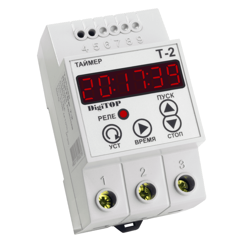 Таймер DigiTOP Т-2 програмований на DIN-рейку DigiTOP купити в "Електро-Стиль - інтернет-магазин ...