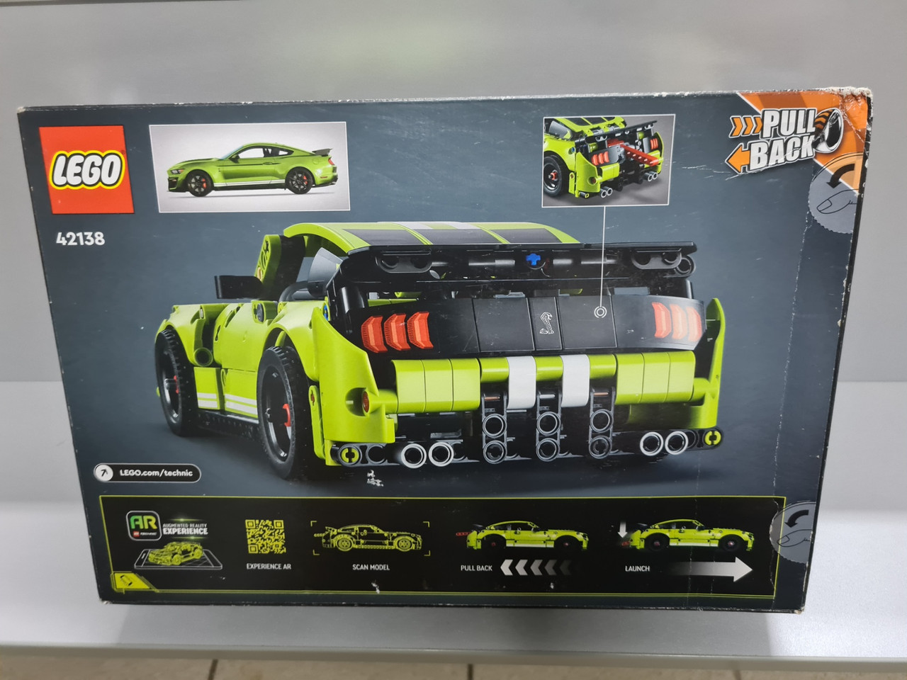 LEGO Technic Ford Mustang Shelby GT500 (42138) авто-конструктор НОВЫЙ ...