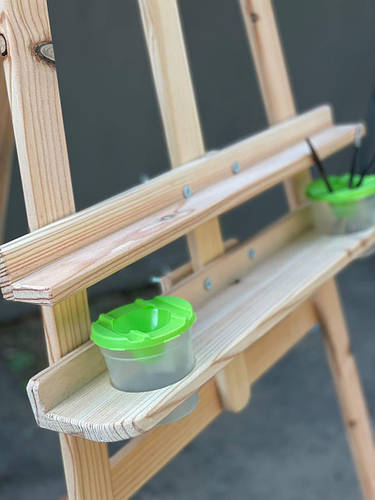 Мольберт для малювання з підставкою для стаканчиків, ціна 740 грн ...