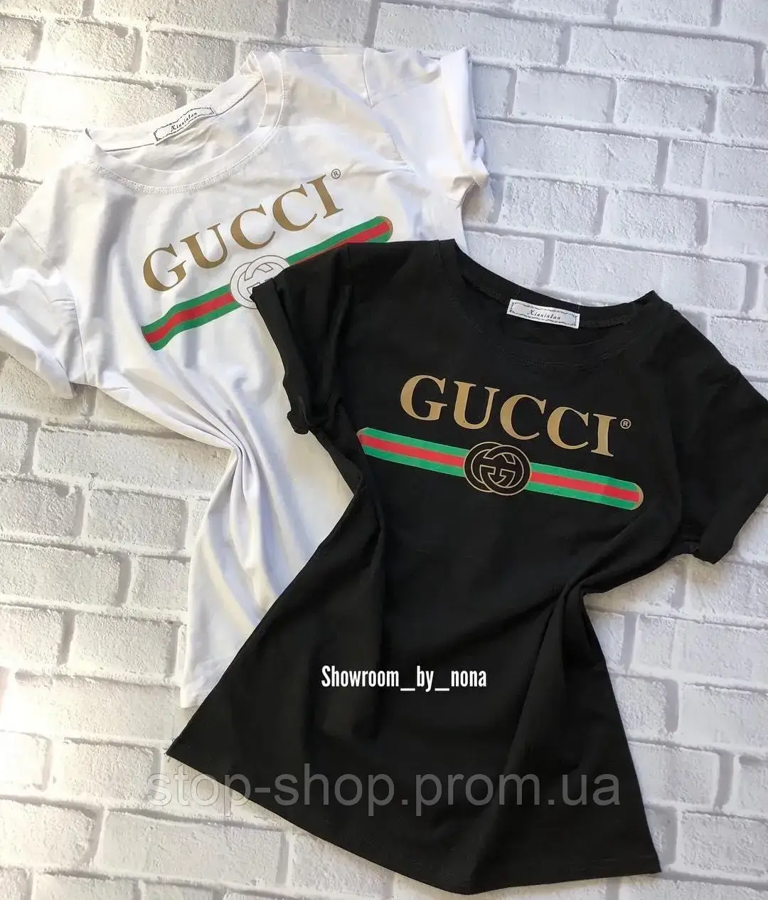 Купить Футболка женская "Gucci", гуччи, цена 443 ₴ — Prom.ua (ID ...