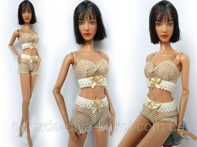 Одяг для ляльок Fashion Royalty - топ і трусики (ID#1657723588), цена: 132 ₴, купити на Prom.ua