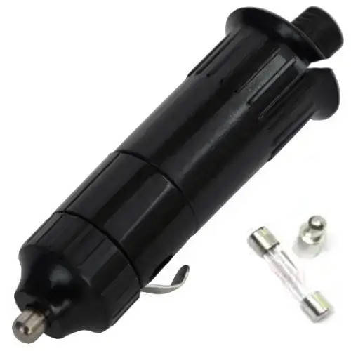 Штекер автоприкуривателя под шнур, с предохранителем без светодиода ...