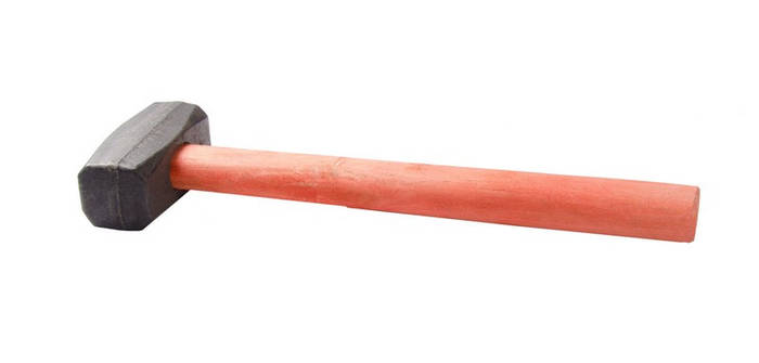 Кувалда MASTERTOOL 2000 г рукоятка из дерева 02-1320 |Кувалда ...