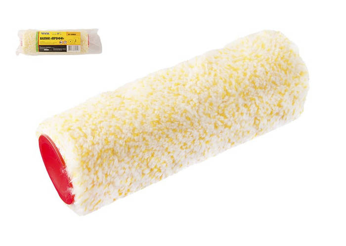 Купить Валик профи 48х180х12мм под ручку 8мм Mastertool 92-5905 |запаска шубка шуба для валика ...