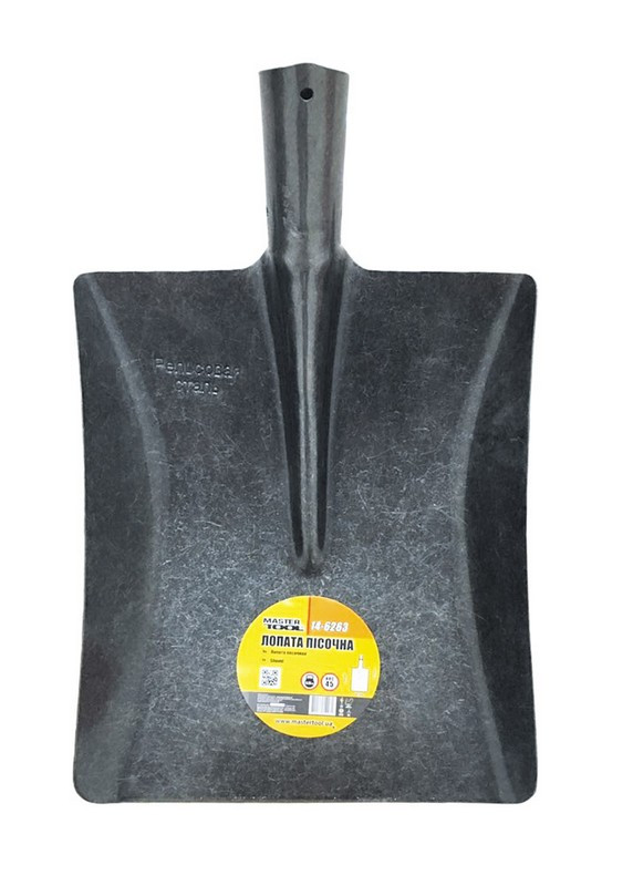 Лопата Пісочна MASTERTOOL 247х290х370мм Лак 0.75 Кг 14-6263 |Лопата Песочная MASTERTOOL ...