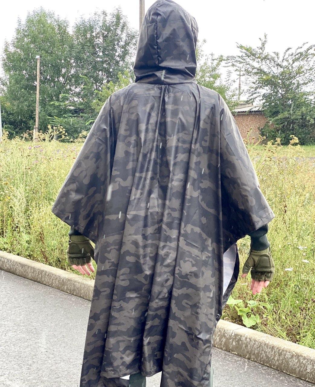 Купити Дощовик плащ намет Армійське пончо дощовик військовий Камуфляж
